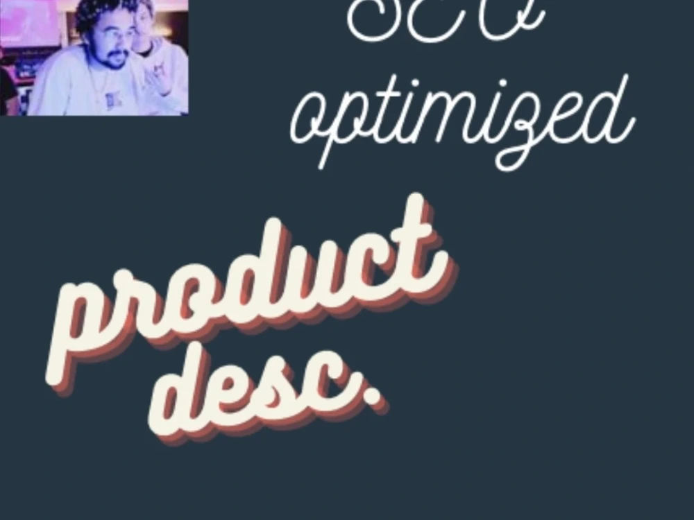 SEO optimized, front page product descriptions | Upwork SEO optimized, front page product descriptions | Upwork