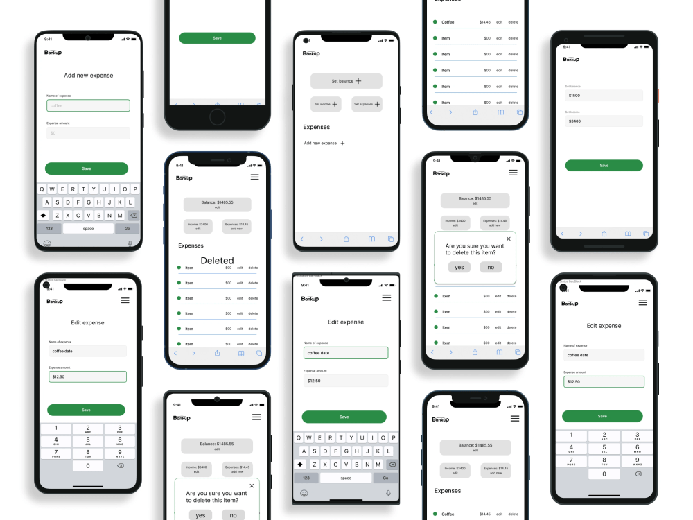 Mid-fidelity Prototype on Figma | Upwork