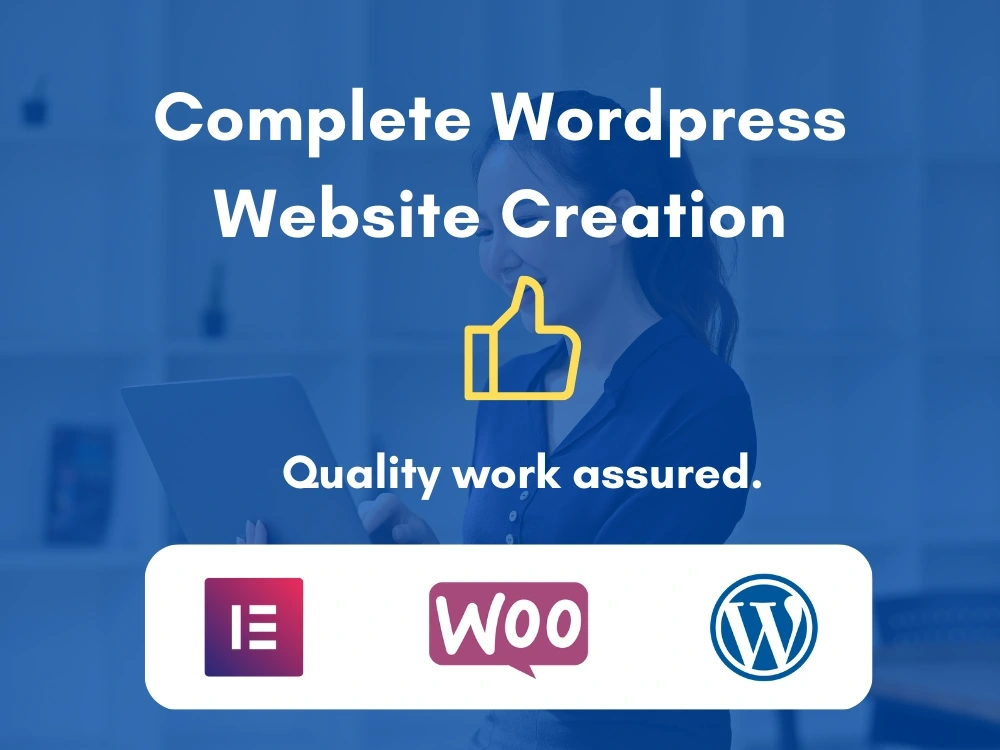 A full wordpress design, with elementor | Upwork