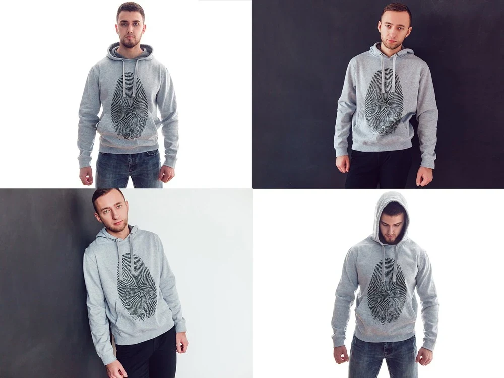 Realistic hoodie mockup, hoodie design, logo design mockup on hoodie ...