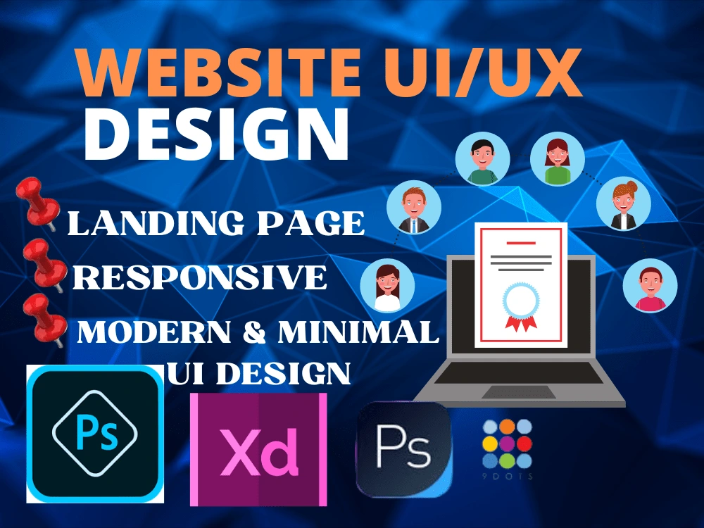 Modern website UI/UX design, web UI or landing page UI design in Figma ...
