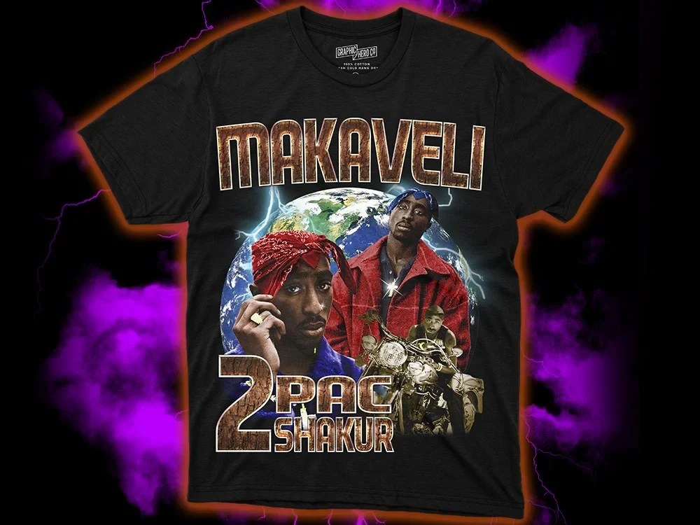A vintage old-school 90s bootleg rap design for your tee | Upwork
