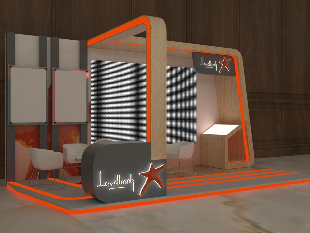 A fantastic branding booth design | Upwork