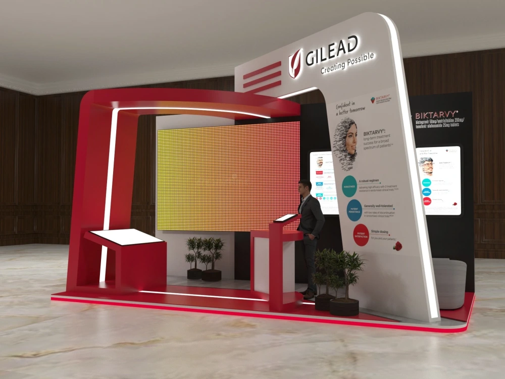 A fantastic branding booth design | Upwork