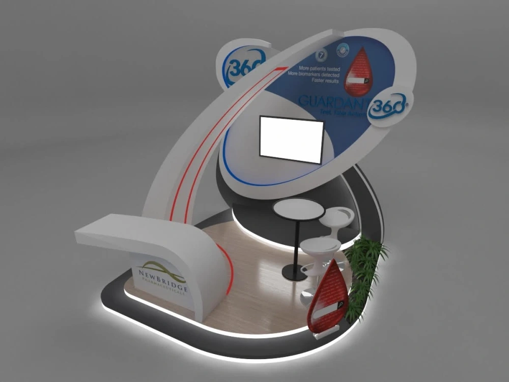 A fantastic branding booth design | Upwork