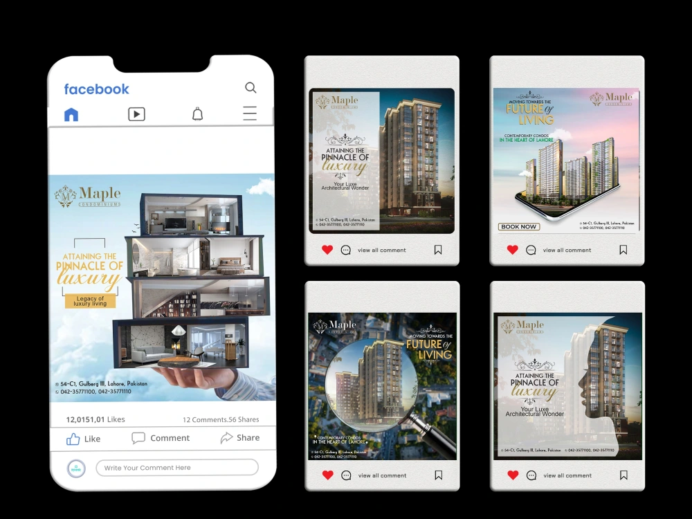 Creative Instagram, Facebook post design | Upwork