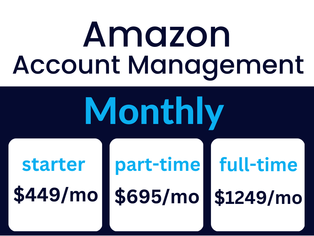 1 Month of Full Amazon Account Management (All-Inclusive) | Upwork