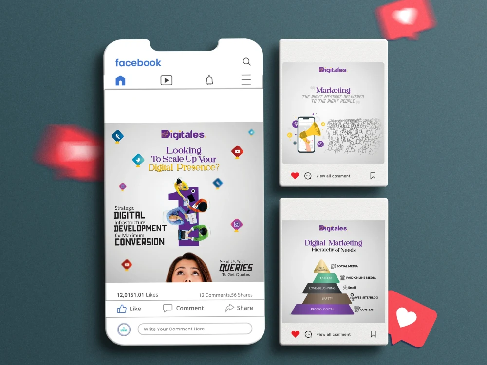 Creative Instagram, Facebook post design | Upwork