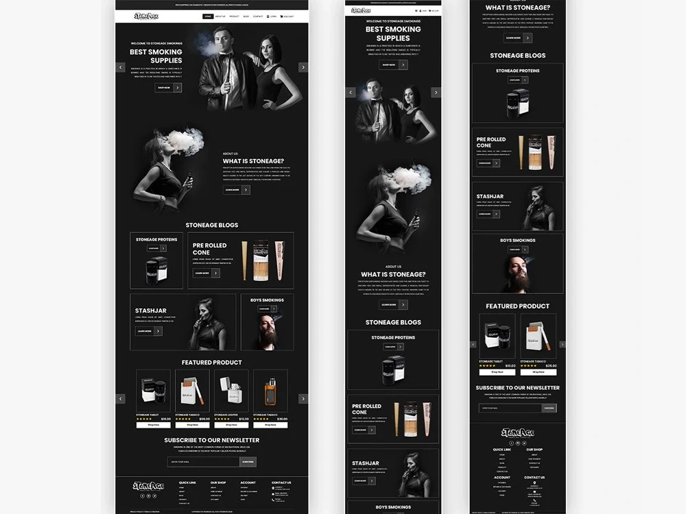 A Eye-Catching UI for your website | Upwork