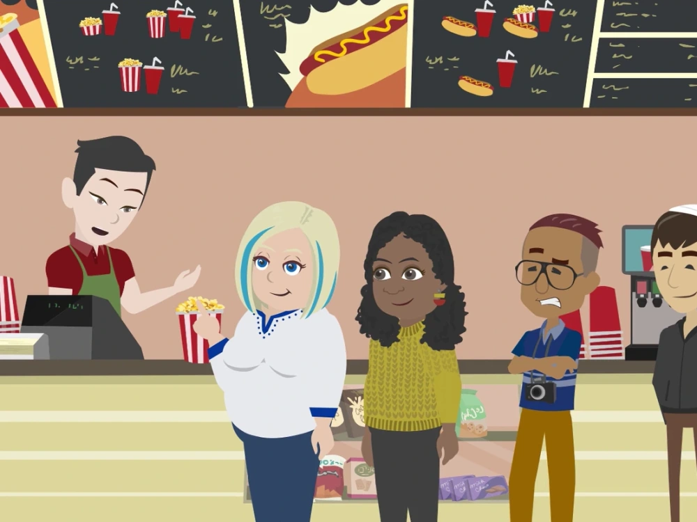 A 2D animated video created using Vyond software. | Upwork