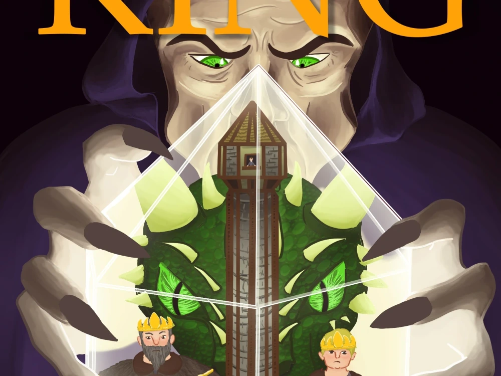 An eye-catching book cover design. | Upwork