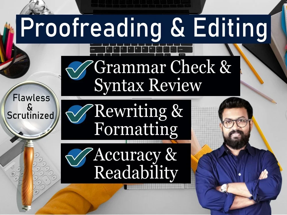 Professional Proofreading, Rewriting, & Editing of Your Documents ...