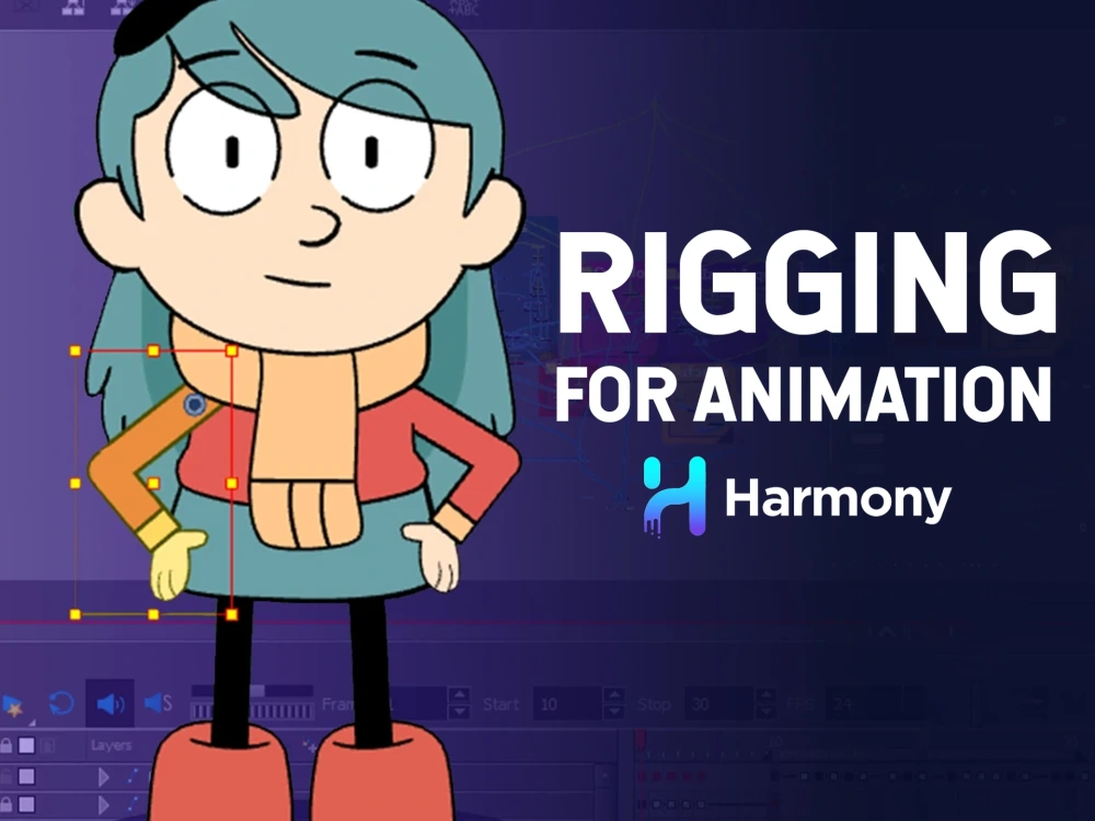 A 2D rigging for animation, toon boom harmony | Upwork
