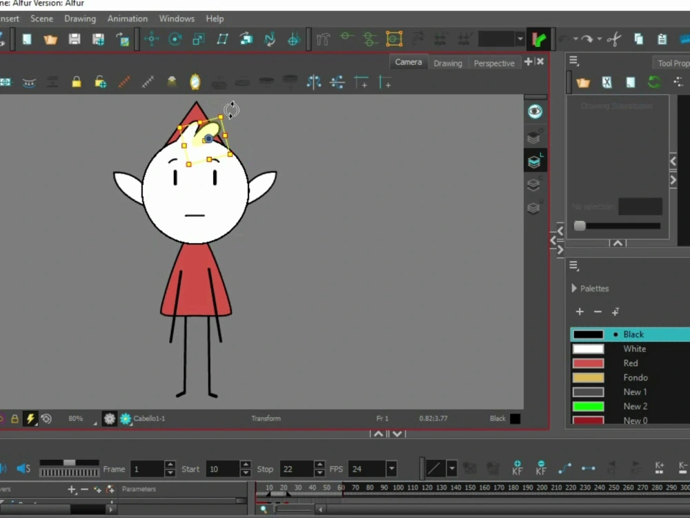 A 2D rigging for animation, toon boom harmony | Upwork