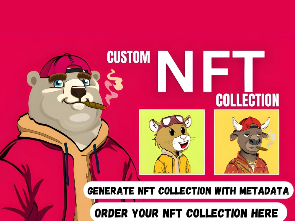 Nft Art, Nft collection, Nft generator,unique Nft character, Rare ...