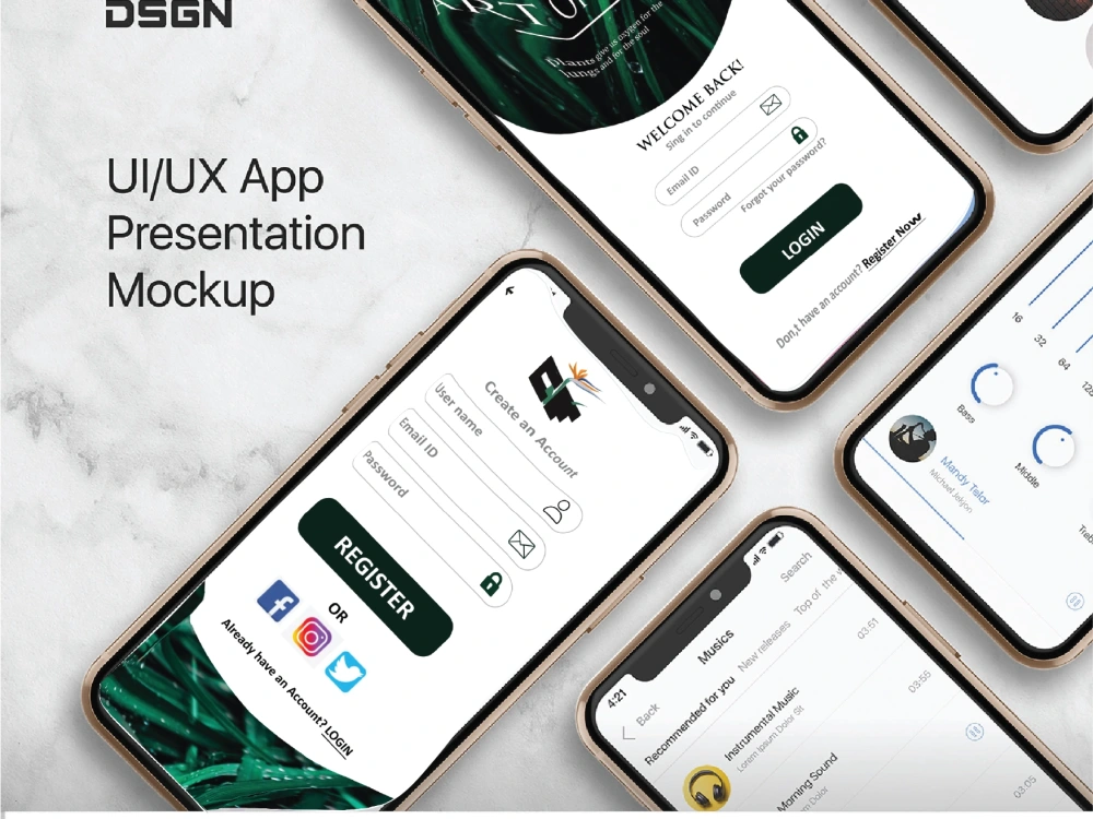 The best ui ux design for your app. | Upwork