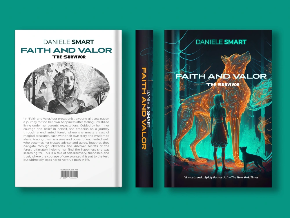 A top notch book cover design fantasy, sci-fi, black noir | Upwork