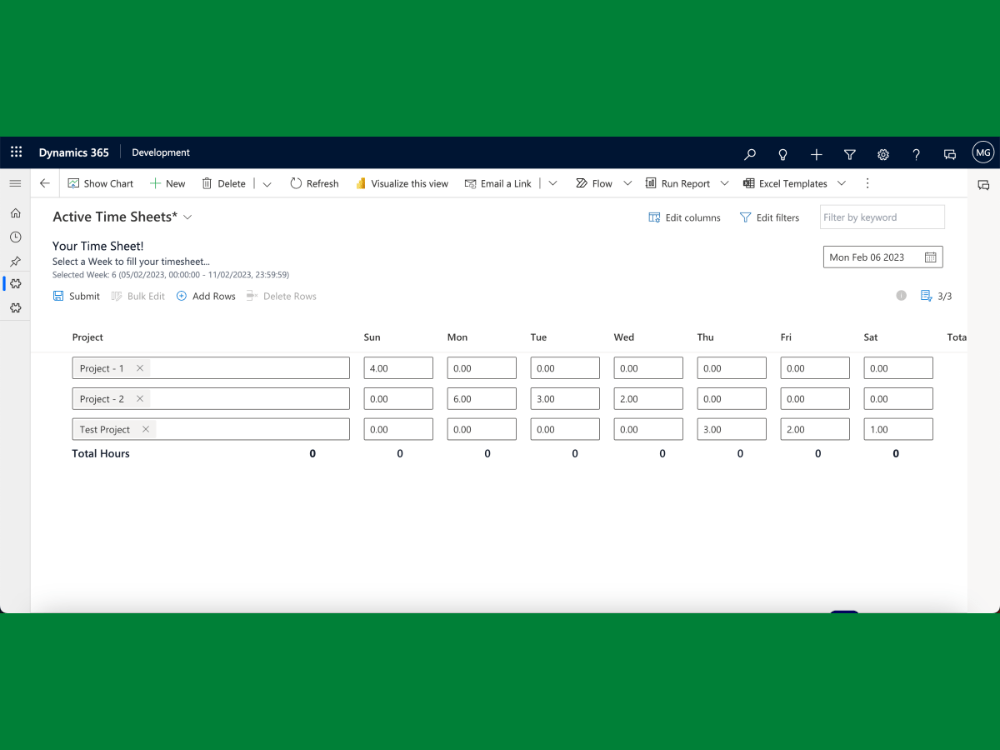 A Time Sheet & Project Management Application on Power Apps | Upwork