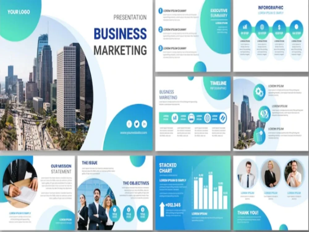 A unique PowerPoint and infographic presentation | Upwork