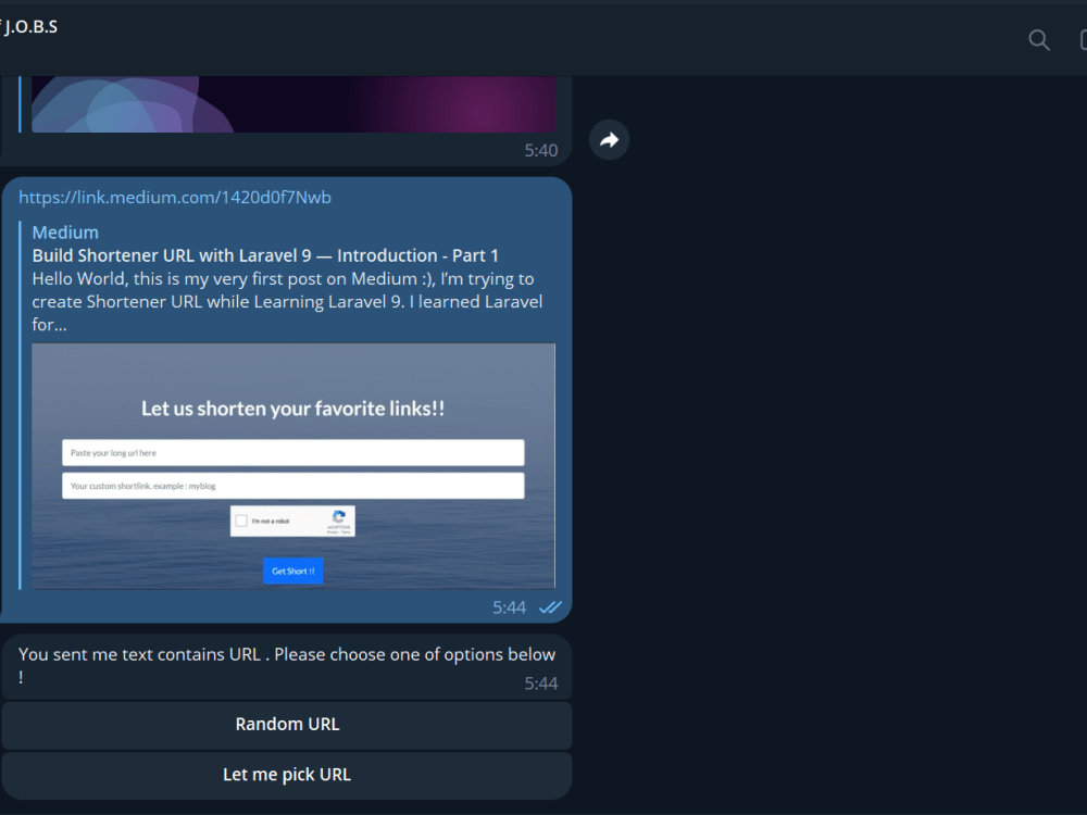 Custom telegram bot integrated with your system | Upwork
