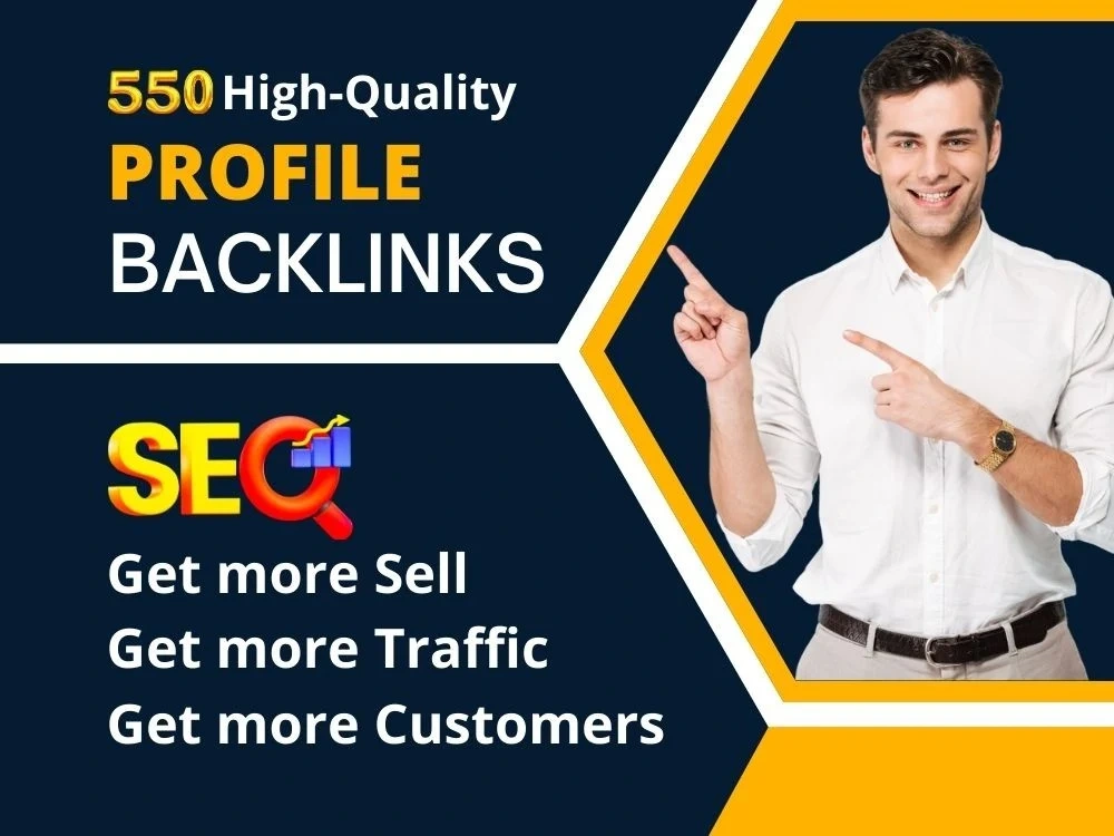45 high-quality & manually created profile backlinks | Upwork