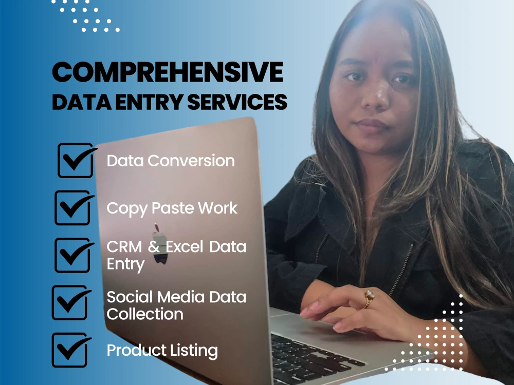 Comprehensive data entry services | Upwork