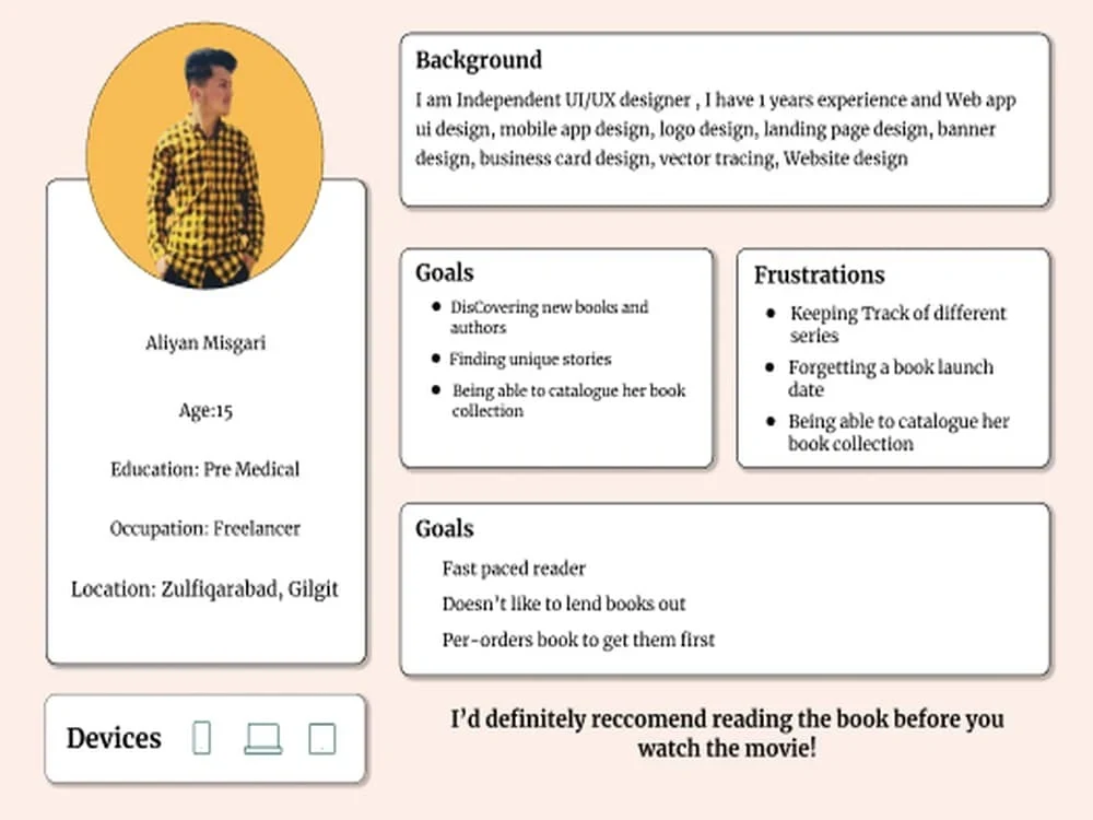 An amazing user persona & user flow. | Upwork