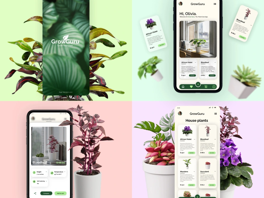 A Creative Modern Mobile App design | Upwork