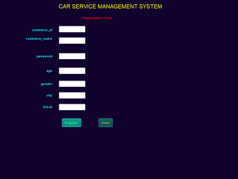 A Car Service Management System using java GUI & Mysql database | Upwork A Car Service Management System using java GUI & Mysql database | Upwork