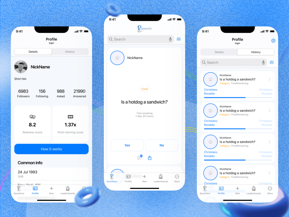 A custom Mobile App UI design concept for your Brand | Upwork