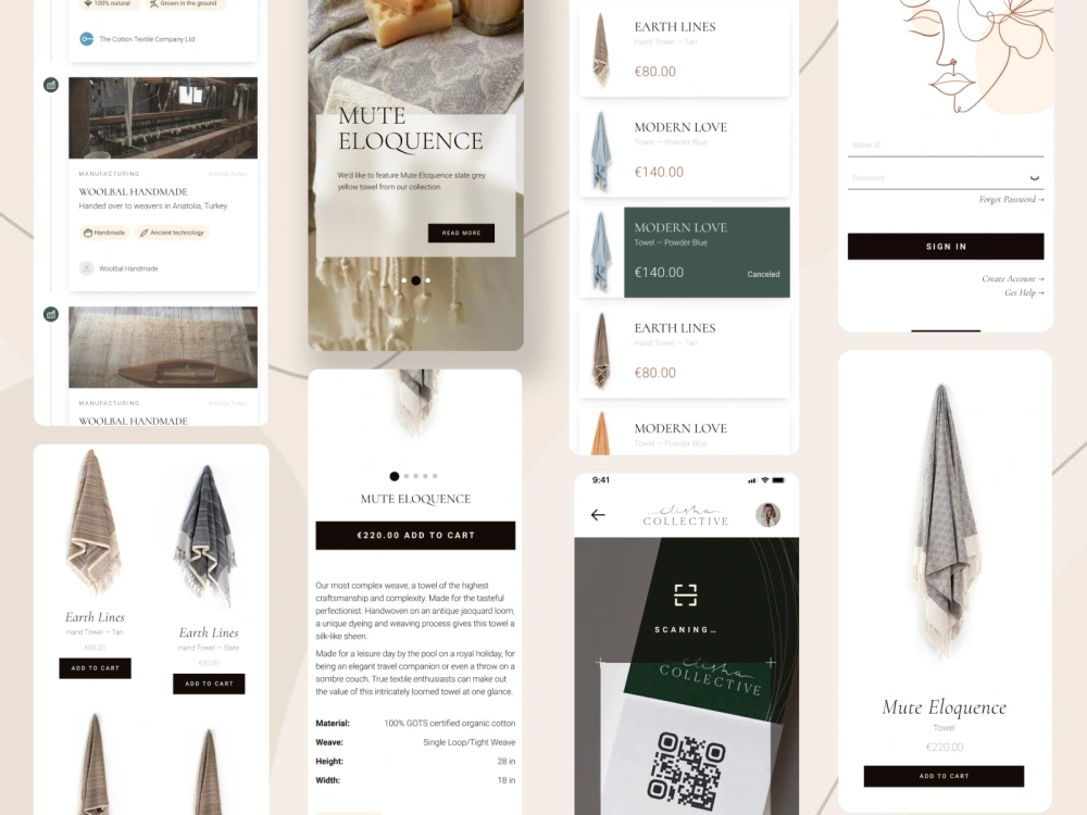 A custom Mobile App UI design concept for your Brand | Upwork