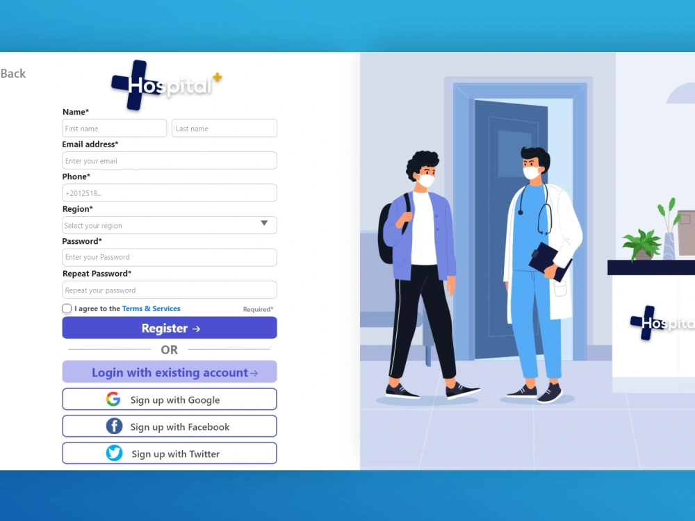 Website Login & Register Form | UI UX Design in Adobe Xd | Upwork