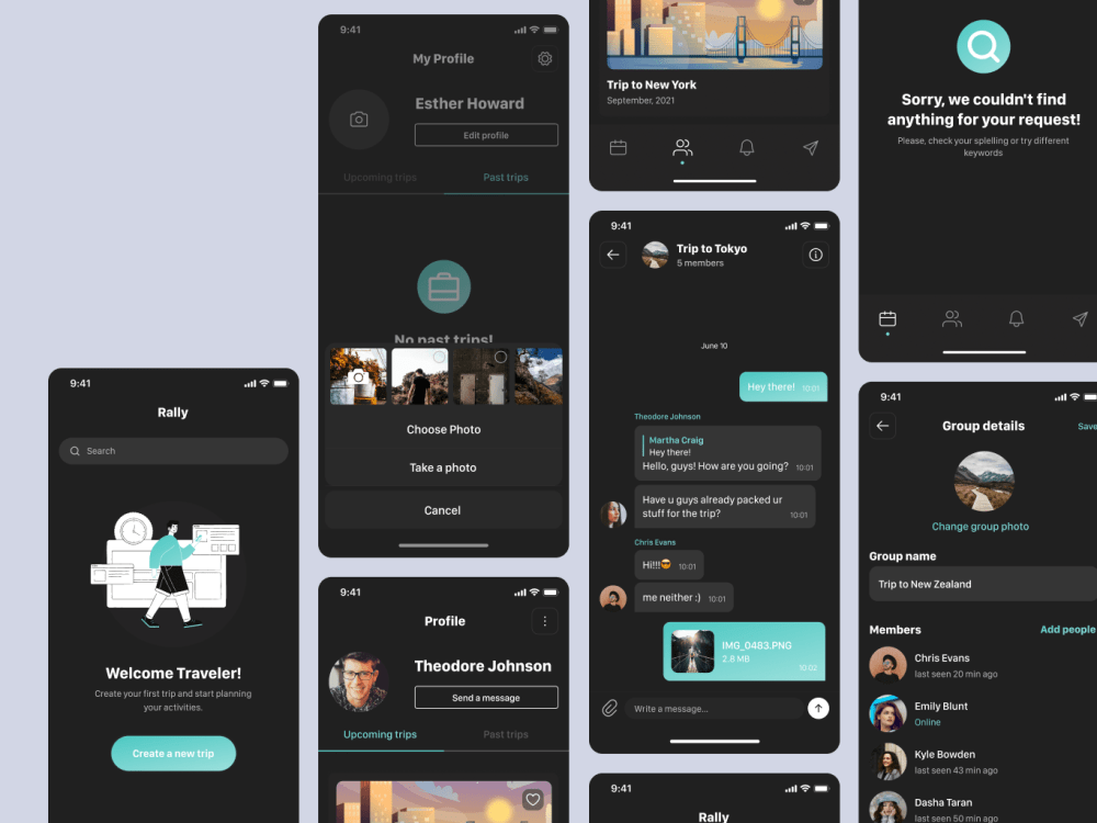 A custom Mobile App UI design concept for your Brand | Upwork