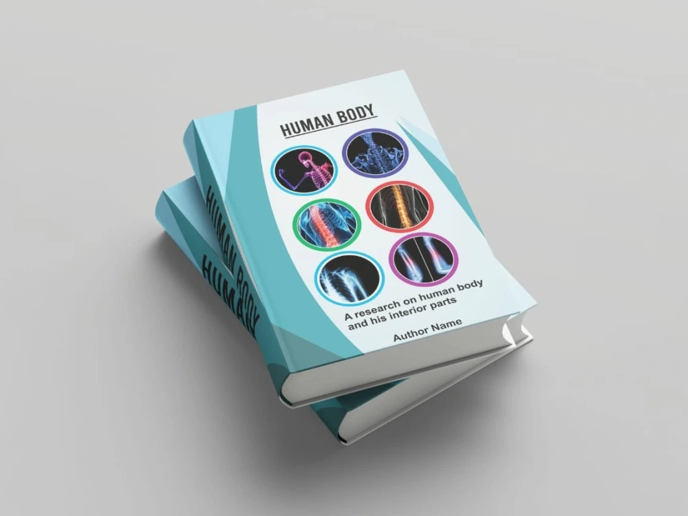 A developed custom book cover design | Upwork