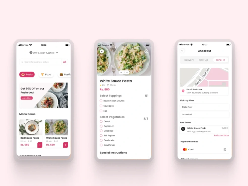 UI design of the app that attracts new customers on the platform. | Upwork