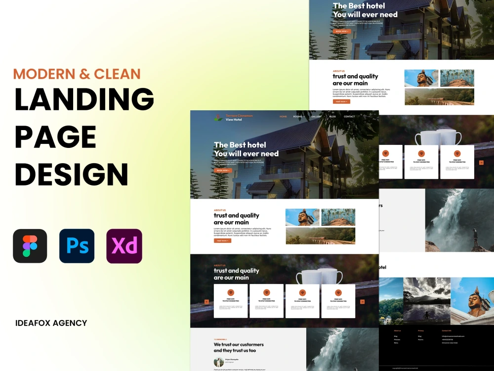 A creative web UI UX design within 3 days. | Upwork