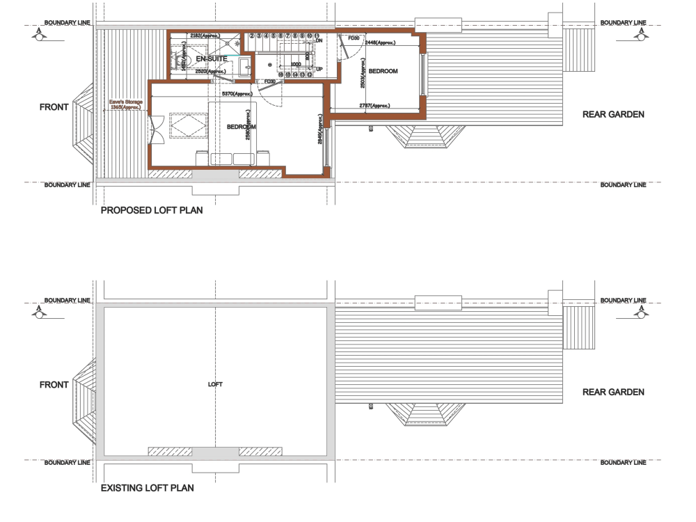 House extension drawings for UK planning applications | Upwork