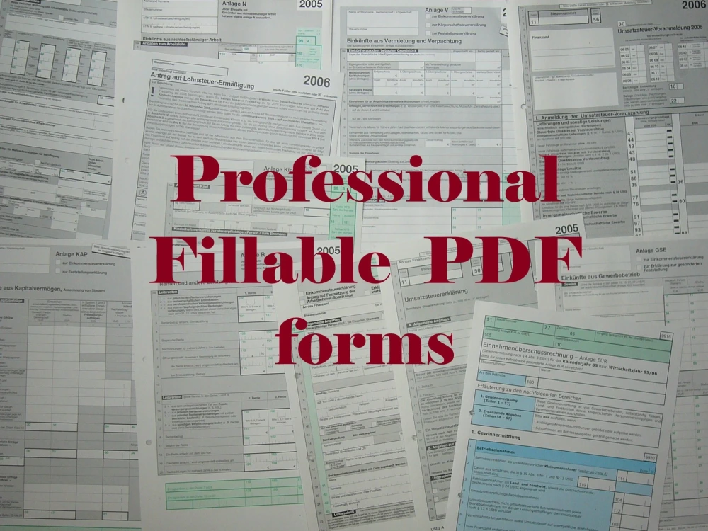 Professional Adobe Acrobat Fillable PDF Form Creation | Upwork