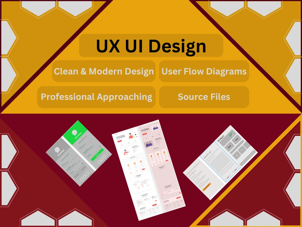 An amazing mobile app design | App designer | UI-UX Expert | Upwork