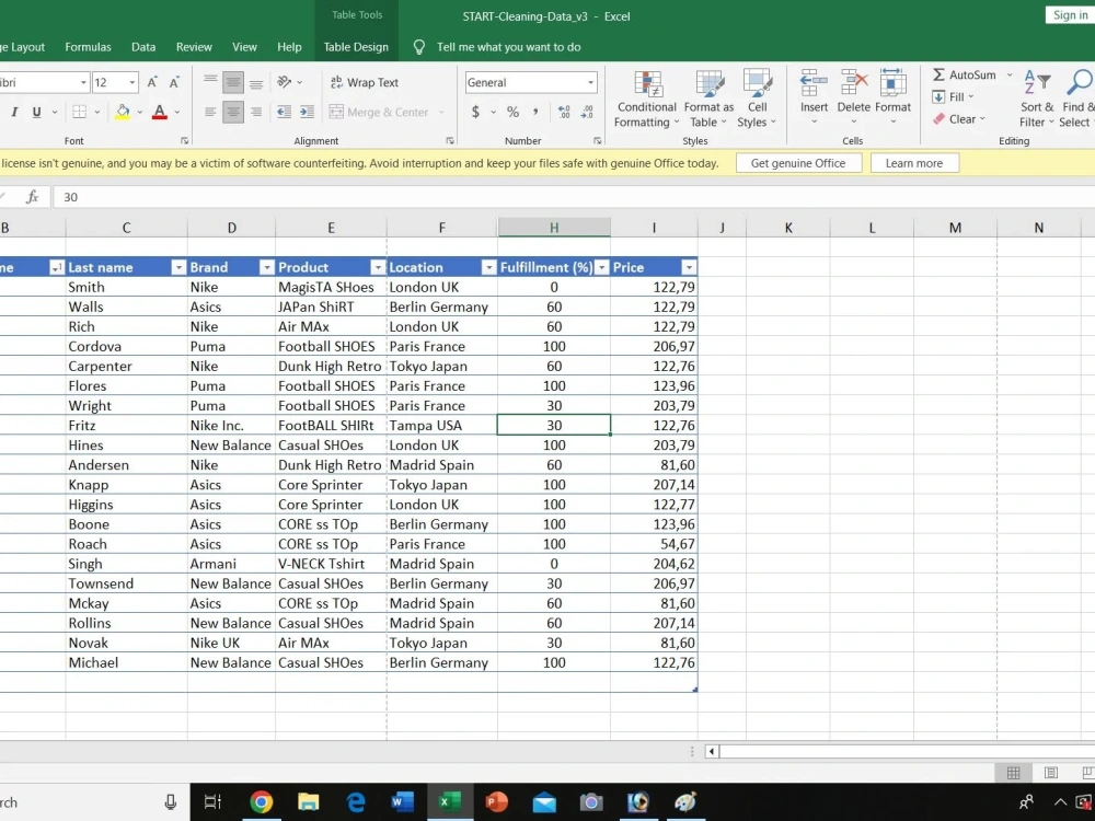 Clean data entry, typing, and PDF conversion into MS Word & MS Excel ...