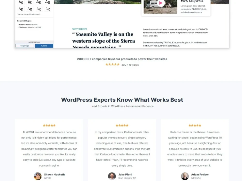 An wordpress website build in elementor pro with crocoblock | Upwork