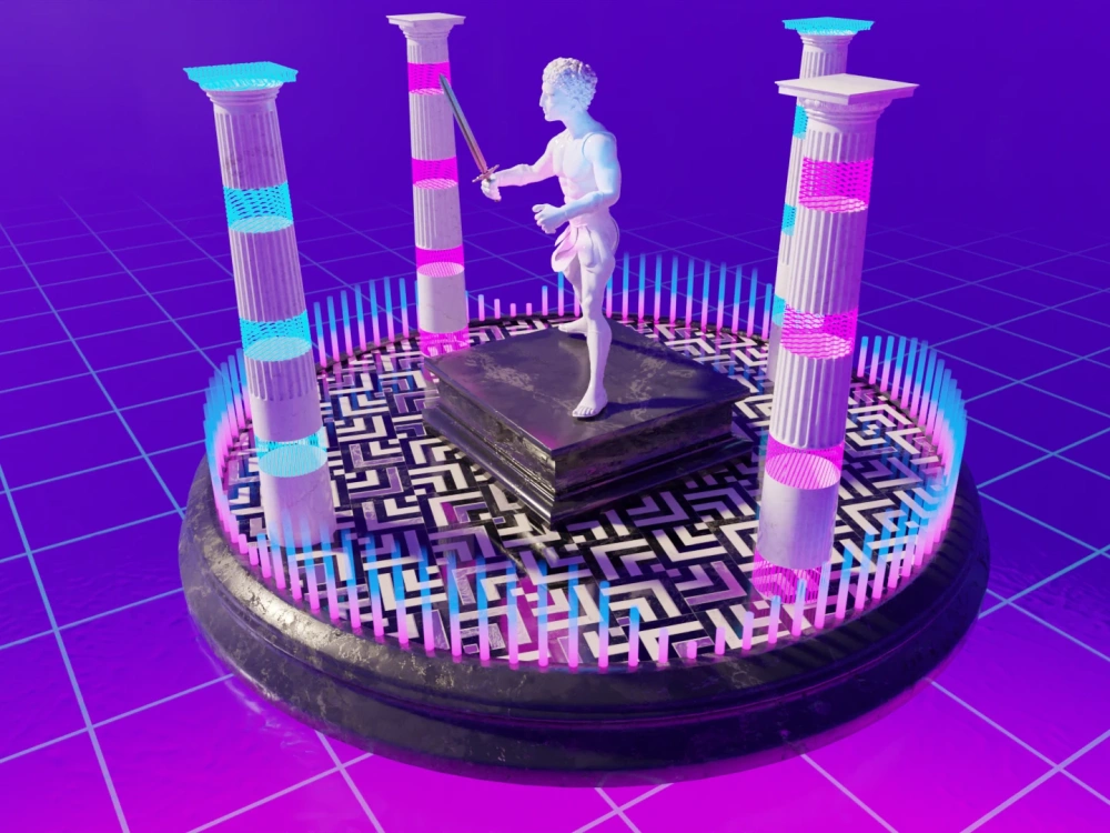 A stylized animation music visualizer | Upwork