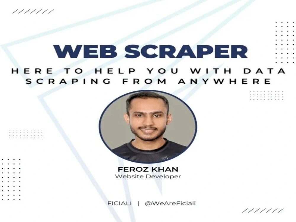 You data scraping from any website | Upwork