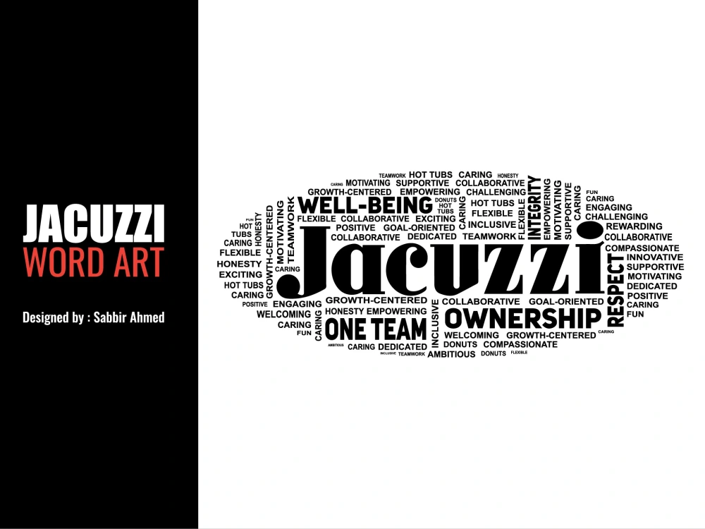 Word cloud design into any shape | Upwork