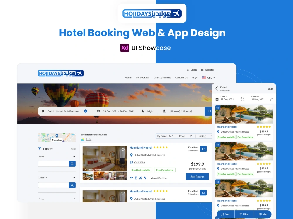 A creative and unique UI UX of your website and landing page | Upwork