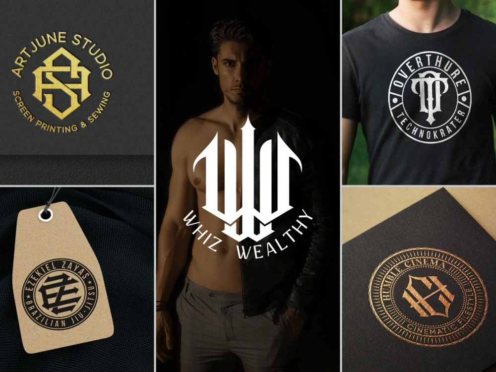 Design fashion brand, clothing brand monogram logo | Upwork