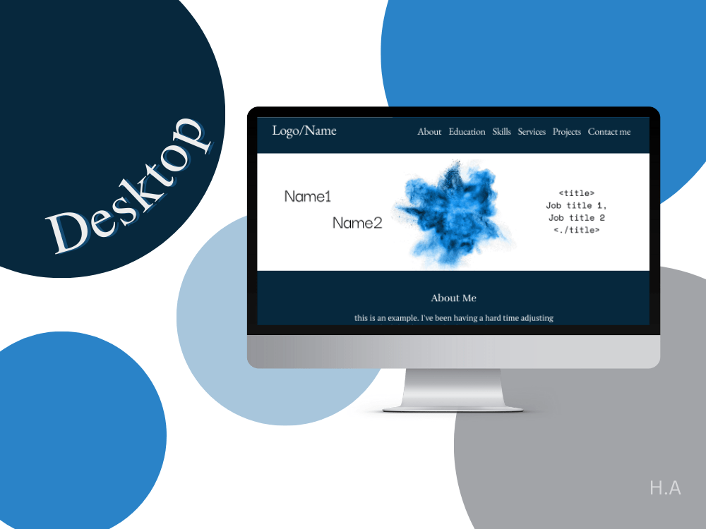 A creative interactive portfolio and its code | Upwork