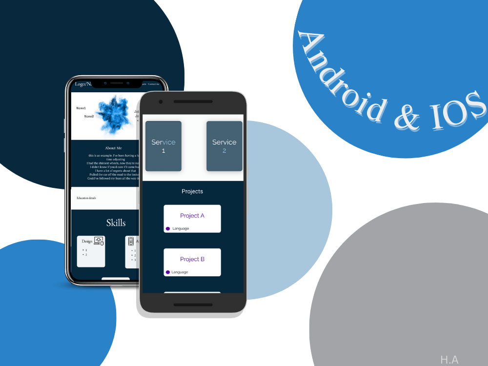 A creative interactive portfolio and its code | Upwork
