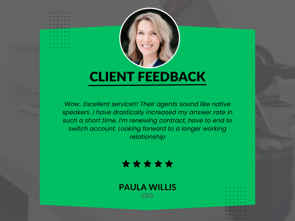 QUALITY OUTBOUND CALLING SERVICES | Upwork