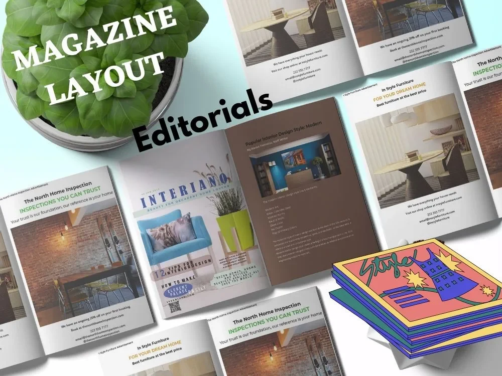 Amazing magazine layout and e-book editorial publications. | Upwork